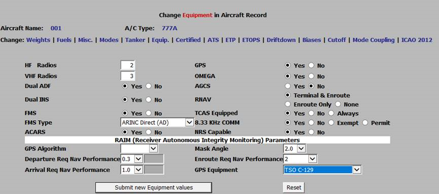 Errors trying to retreive RAIM predictions from Jetplanner
