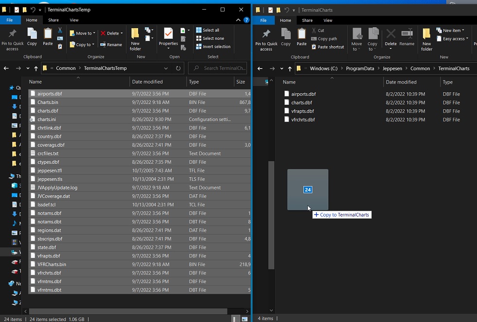 "A valid TerminalCharts directory was not found..." when launching eLink for Windows
