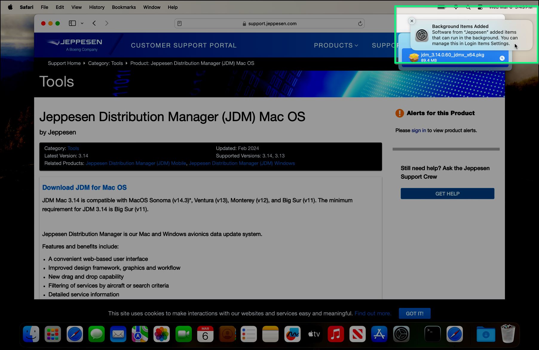 How to install Jeppesen Distribution Manager (JDM)