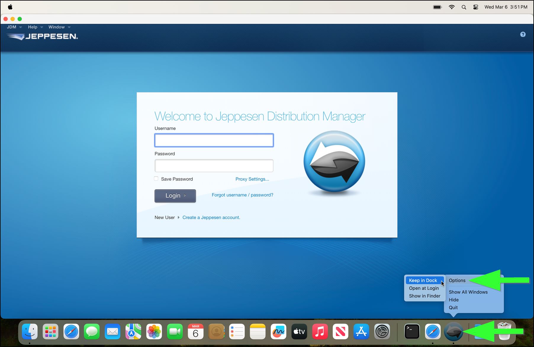 How to install Jeppesen Distribution Manager (JDM)