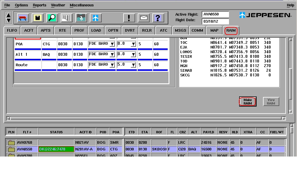 How To Run A RAIM Report