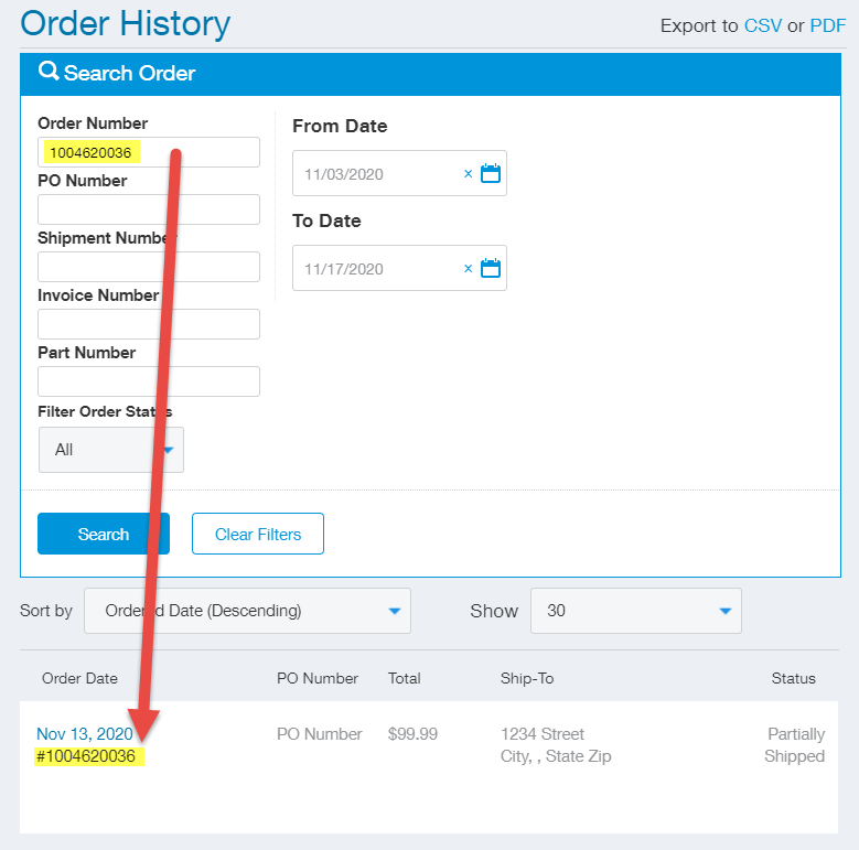 Online RMA - Return Material Authorization