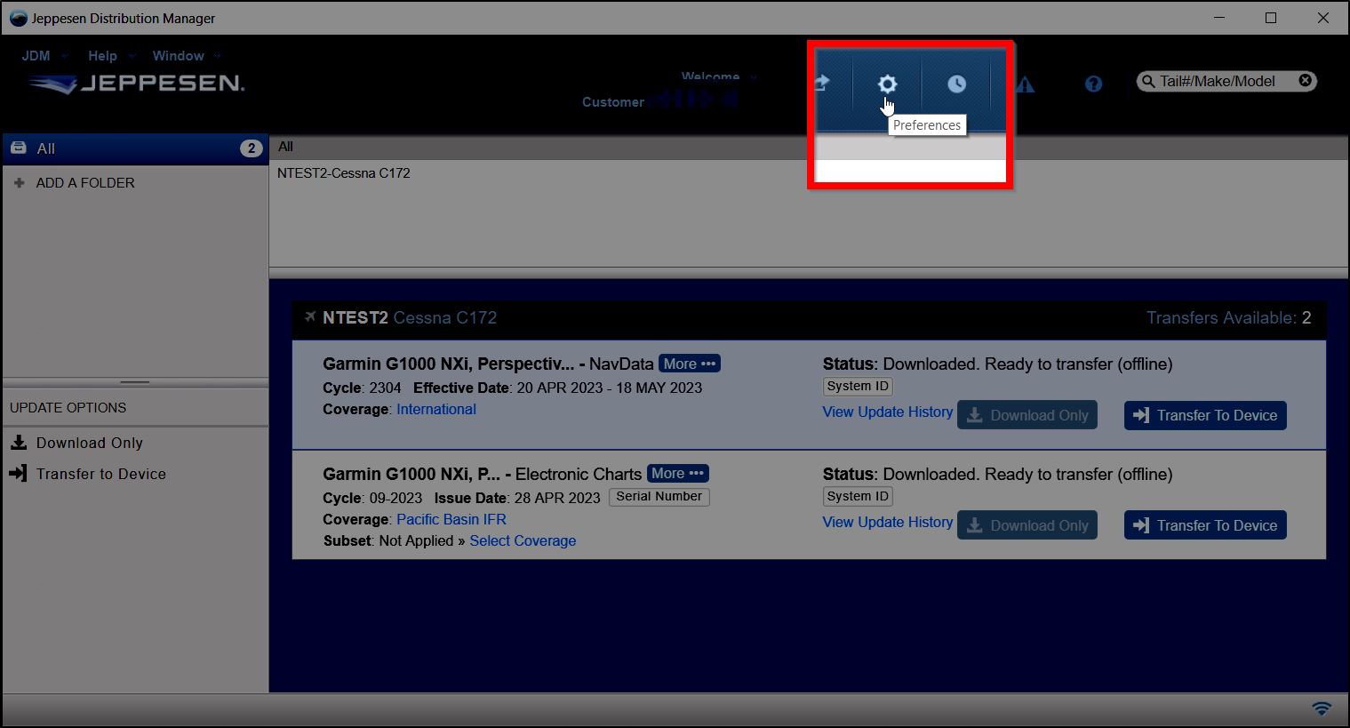 Enabling or disabling the Data Validation Pop-up in Jeppesen ...