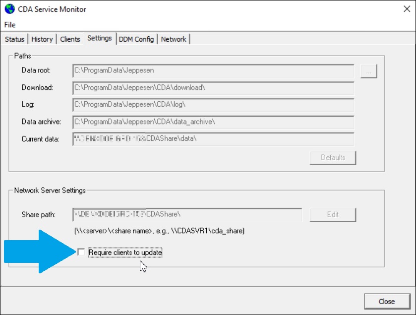 How to set up a network (CDA server) installation of eLink for Windows